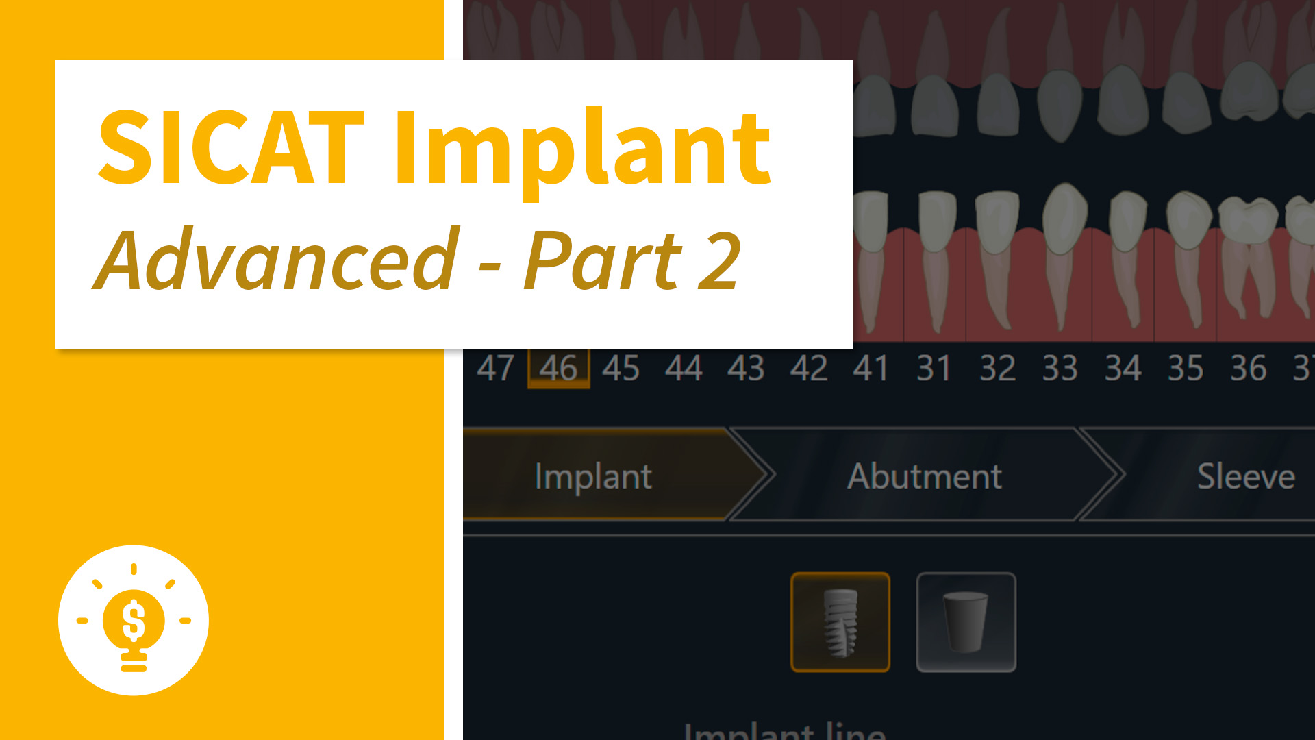 SICAT Implant – Features such as Image Plane Adjustment, Measurements ...